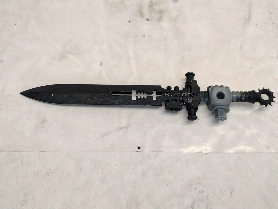 Nemesis Dreadknight Daemon Greatsword Great Sword Warhammer 40K Grey ...