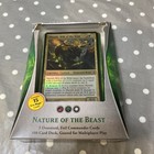 Nature Of The Beast Commander Deck ~ MTG Magic ~ Marath New Sealed ...