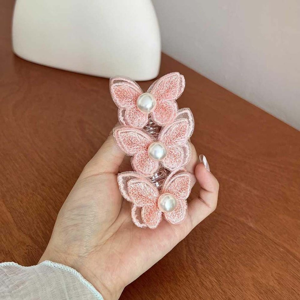 Eye-catching Design Butterfly Hair Loop Colorful Hair Loops Cute Hair ...