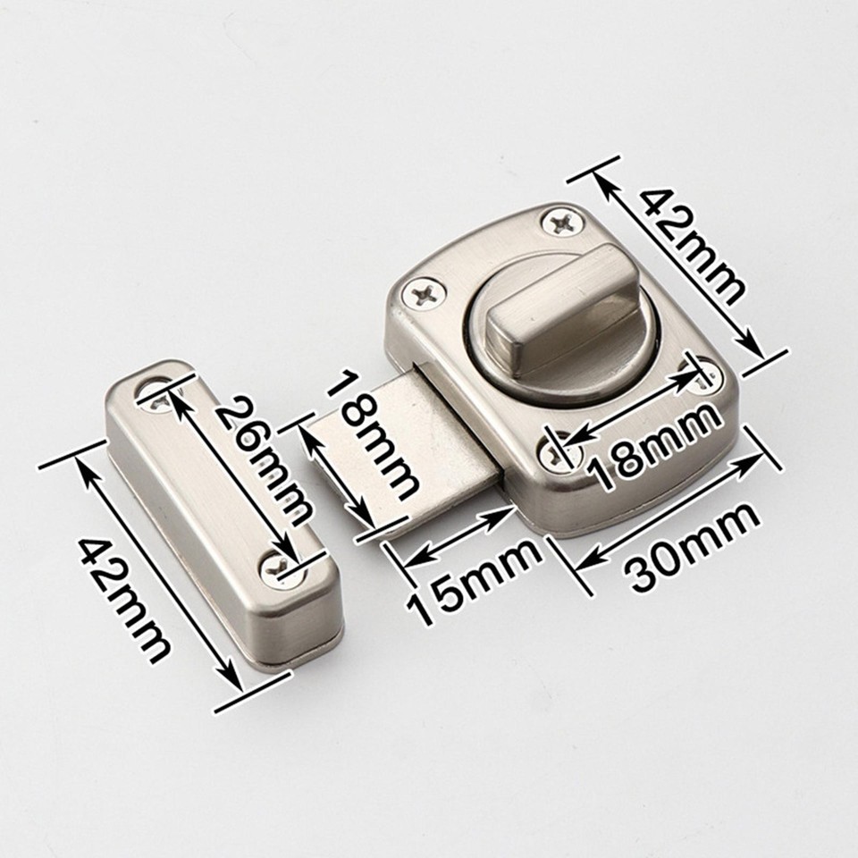 Anti-Theft Door Lock Buckles Cast Metal Hook Right Angle Sliding Gate ...