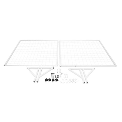 Gridwall Panel Display Stand 3' X 5.9' Ft Heavy Movable Floorstanding ...