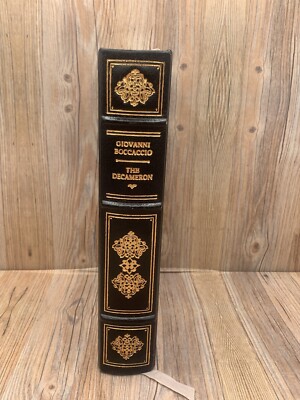 THE DECAMERON Giovanni Boccaccio Franklin Library Leather Bound HC | eBay