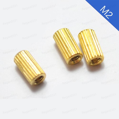M2 Female Brass Threaded Column Standoff Support Spacer Pillar For ...