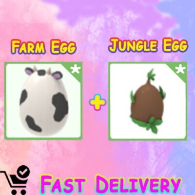 Farm Egg-Jungle Egg - Adopt from Me - Cheap & Trusted Store!! | eBay