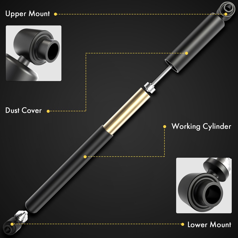 A-Premium 4x Front & Rear Shock Absorber for Mercedes-Benz C220 C230 ...