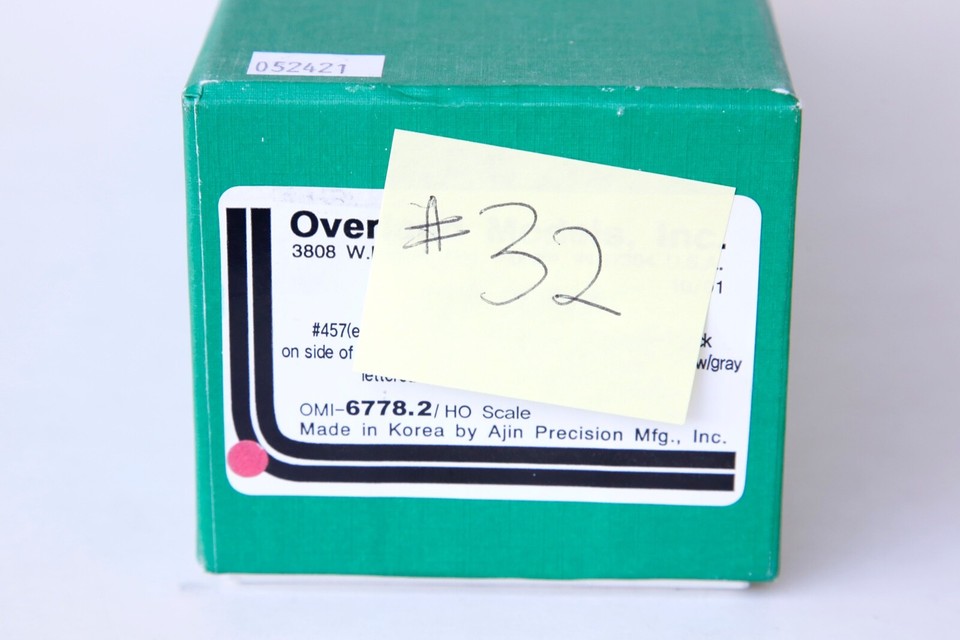 Overland Union Pacific UP SD7 Locomotive #457/#782 OMI 6778.2 HO Brass ...