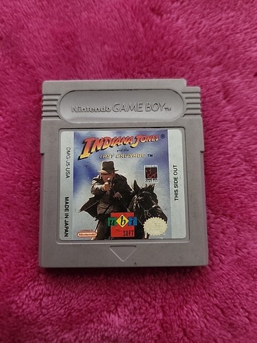 Nintendo Game Boy Indiana Jones And The Last Crusade.Tested With ...