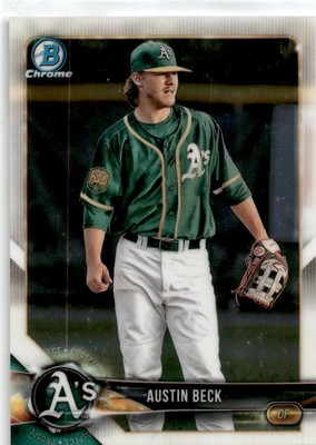 2018 Bowman Baseball Chrome Prospects Austin Beck #BCP6 | eBay