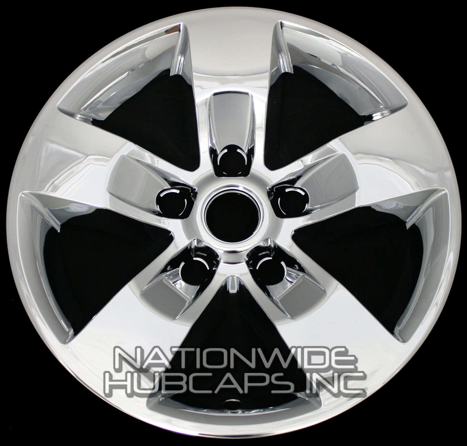 4 fits Dodge Ram 1500 Truck 2013-2024 17" Chrome Wheel Skins Hub Caps ...
