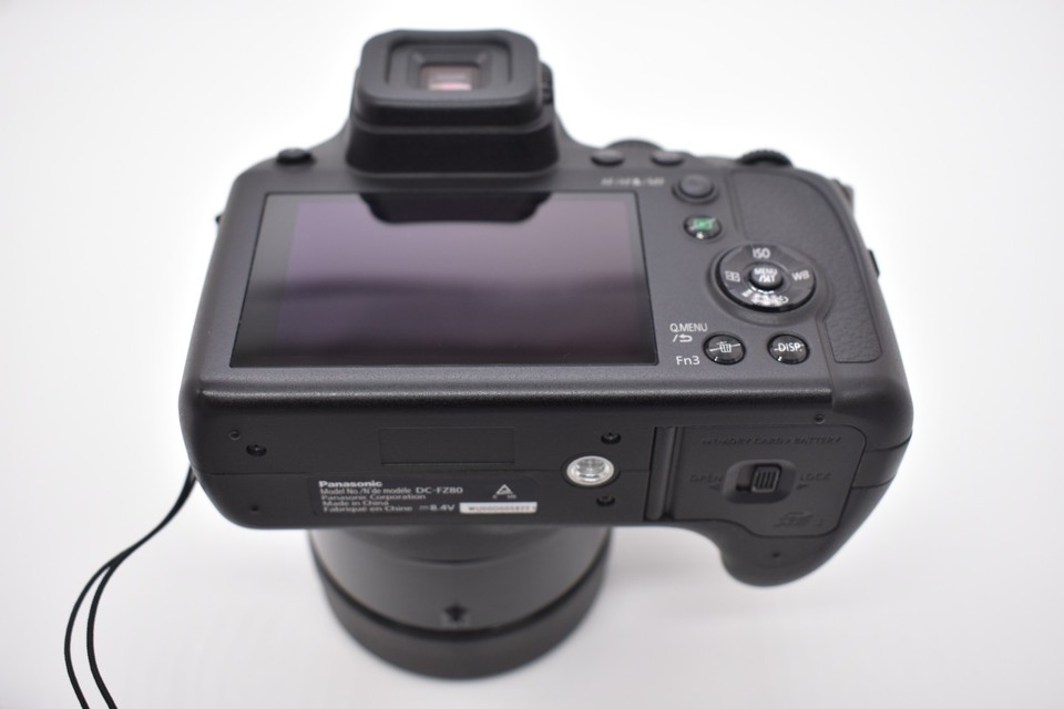 Panasonic LUMIX DMC-FZ80 16.1MP Digital Bridge Camera Wi-Fi 4K 60x Zoom ...