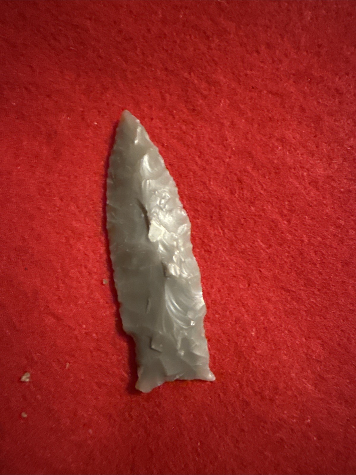 2 1/2 Inch Stringtown Lance Pickaway Co Ohio Translucent Arrowhead ...