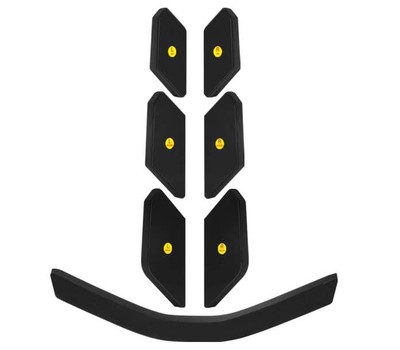 C8 Corvette Dry Bay Vent Blocks 7 Piece Set - Prevents Excessive Water ...