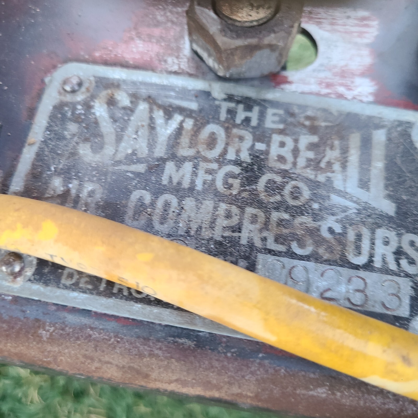 Vintage Air Compressor Saylor Beall Model 116KC | eBay