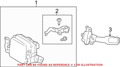 Genuine OEM Cruise Control Distance Sensor for Lexus 8821007010 | eBay