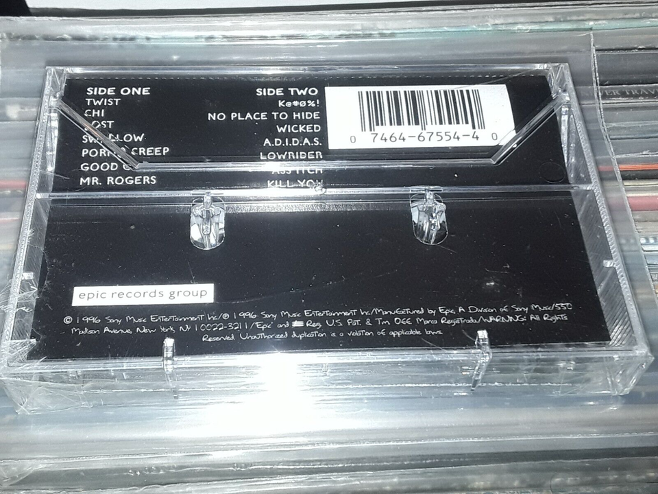 ORIGINAL KORN LIFE IS PEACHY CASSETTE TAPE USA 1996 HYPE STICKER SEALED ...