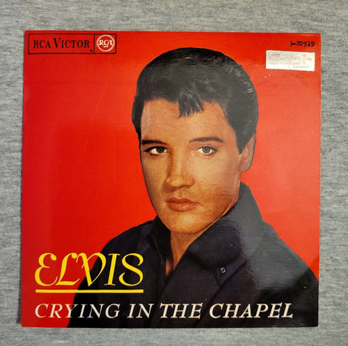 RARE EP 45T Elvis Presley – Crying In The Chapel / ESPAGNE 1965 / Sans ...