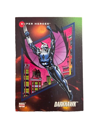 Brand New: Vintage 1992 Impel Marvel Universe Darkhawk Trading Card | eBay
