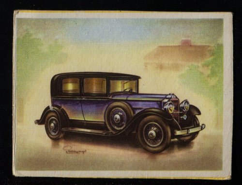 Packard 833 Sedan 1930 Vintage 1950s Dutch Trading Card | eBay