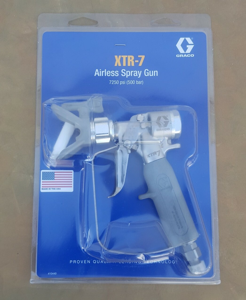 GRACO XTR-7 INDUSTRIAL AIRLESS SPRAY GUN,7250 psi Heavy Duty Paint ...