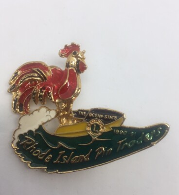 Lions Club Pin Rhode Island District 42 1990-91 Pin Traders Club | eBay