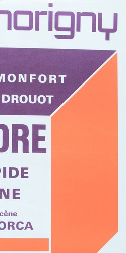 PHEDRE EURIPIDE RACINE DENIS LLORCA POSTER THEATRE CARRE THORIGNY PARIS ...