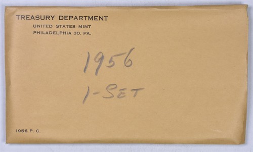 1956 U.S. Mint Silver Proof Set - Unopened Sealed | eBay