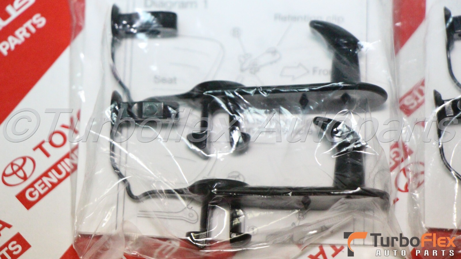 Toyota Scion Lexus Genuine Floor Mat Clips 2 Packs Of 2 08210-00820 | eBay