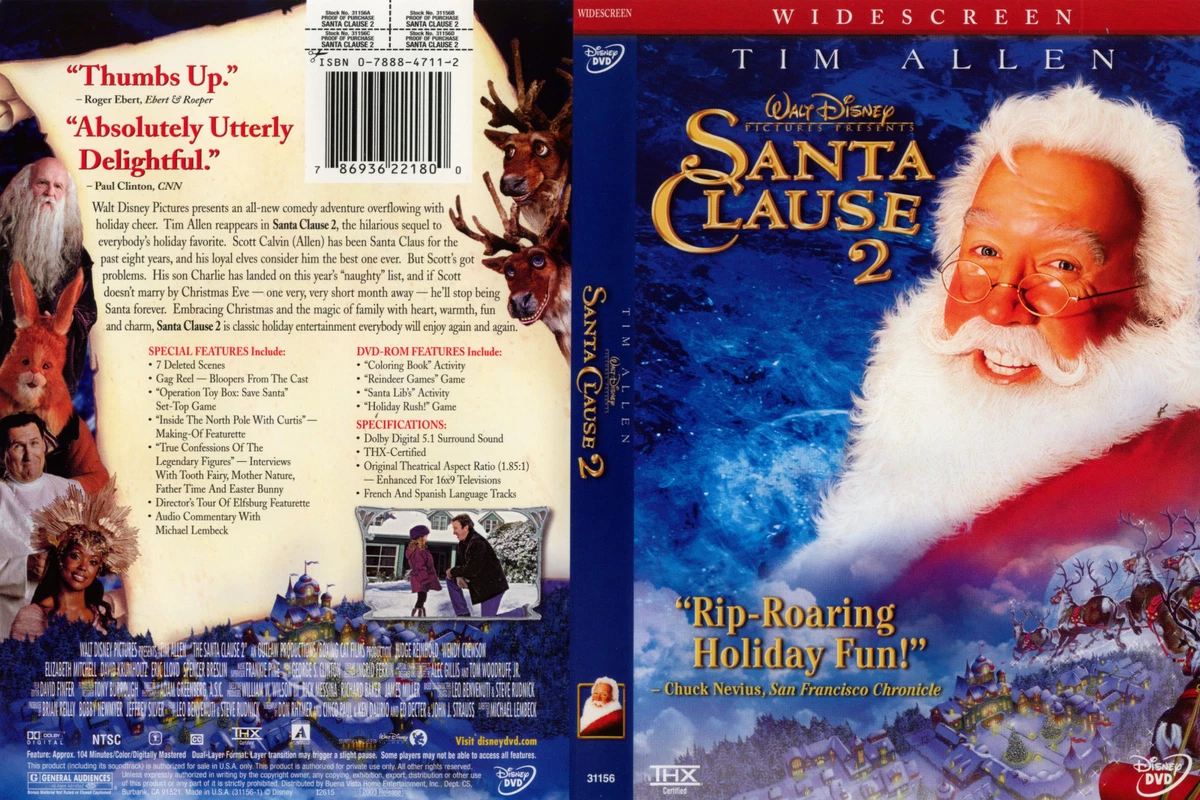 The Santa Clause 2 Dvd Cover