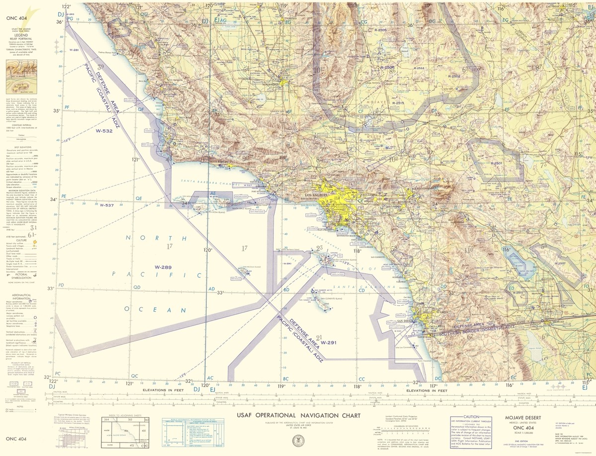 Map Of California Deserts