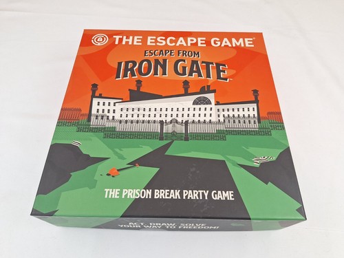Escape from Iron Gate Game, The Prison Break Party Board Game, 3-8 ...