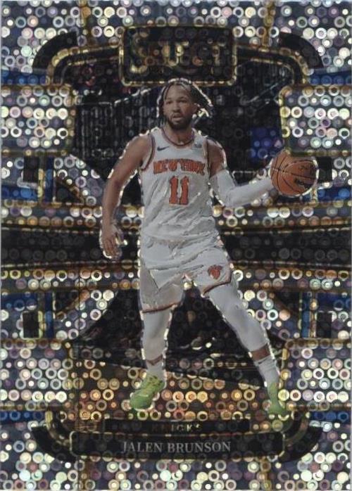 2023-24 Panini Select - Concourse Jalen Brunson #7 Disco Prizm for sale ...