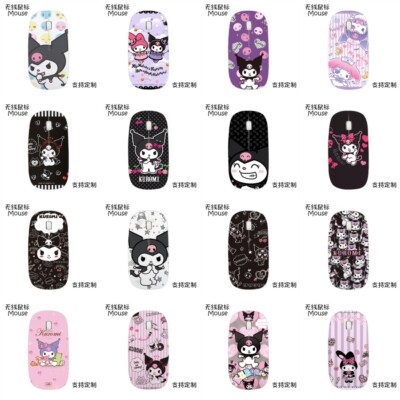 Cartoon Kuromi USB Wireless Mouse Computer Notebook PC Laptop Mouse ...