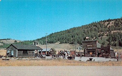 Ghost Town Old Molson Okanogan County Washington Gold Mine Bank Vtg ...