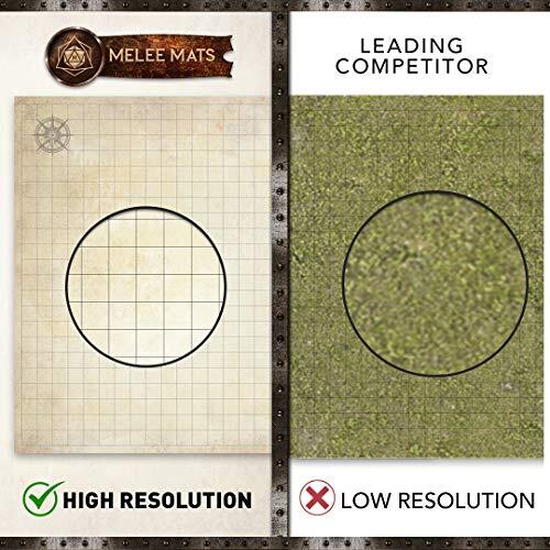 The Original Battle Grid Game Board - 23x27 - Dry Erase Square & Hex 1 ...