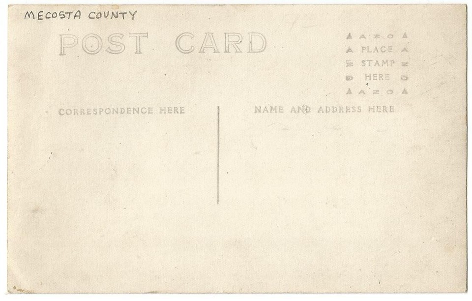 Morley Michigan MI (Mecosta County) 4th Street Town View RPPC Real ...