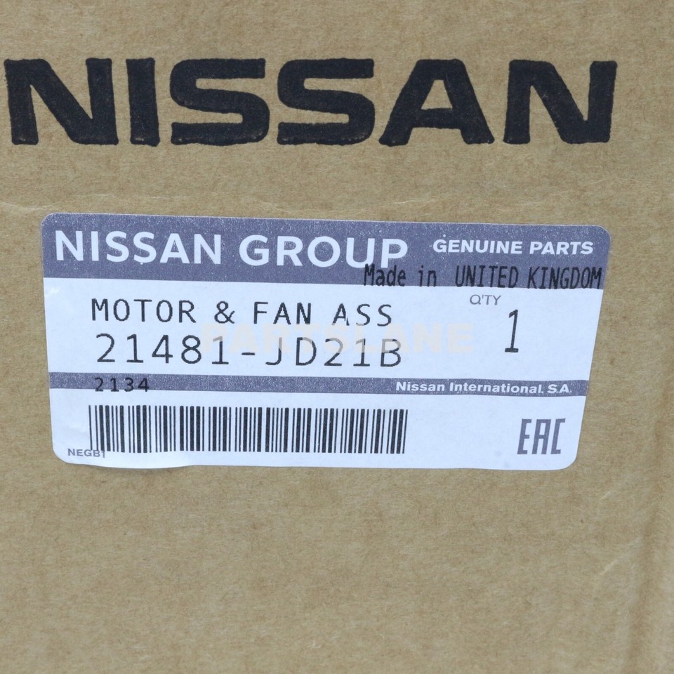 21481-JD21B Nissan OEM Genuine MOTOR & FAN ASSY-W/SHROUD | eBay