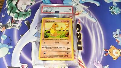 Pokemon Charmander Base Set 1st Edition Shadowless 46/102 PSA 5 | eBay