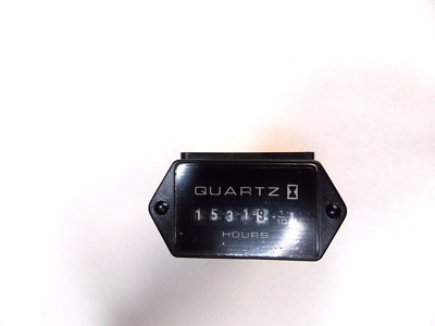 HOUR METER 12 VOLT FITS TORO WORKMANS REEL AND ROTARY MOWERS 1,531 ...