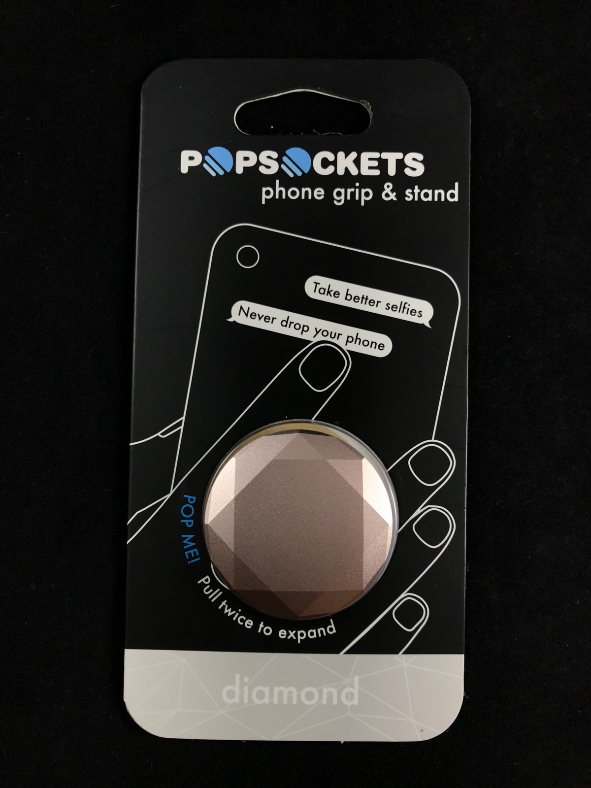 Authentic PopSockets Diamond Rose Gold PopSocket Pop Socket Phone ...