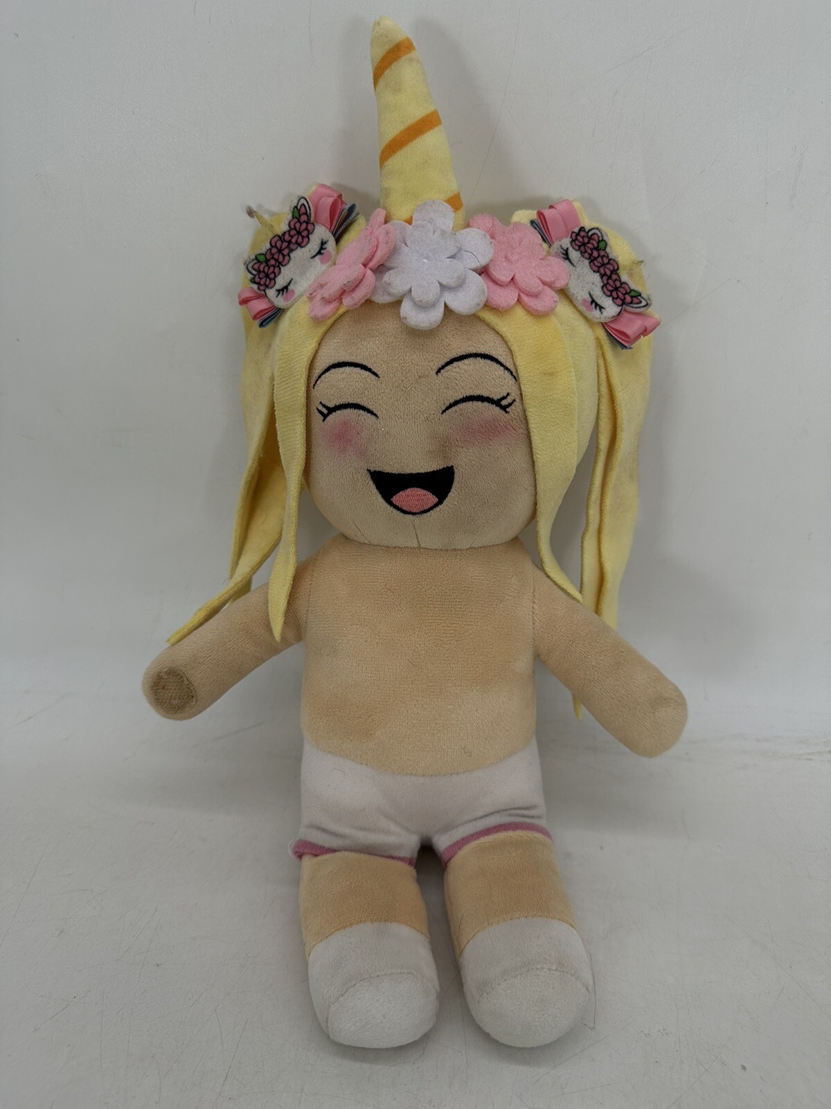 IamSanna Sanna Plush Pink Unicorn Doll Toy Roblox Youtube Adopt Me I Am ...