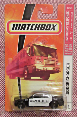 MATCHBOX 2009 EMERGENCE RESPONSE DODGE CHARGER HUMMELSTOWN POLICE #61 ...
