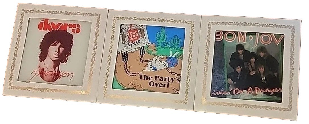 Vintage 1980s Glass Carnival Prize Mirror 6x6 Choice of Glass Image ...