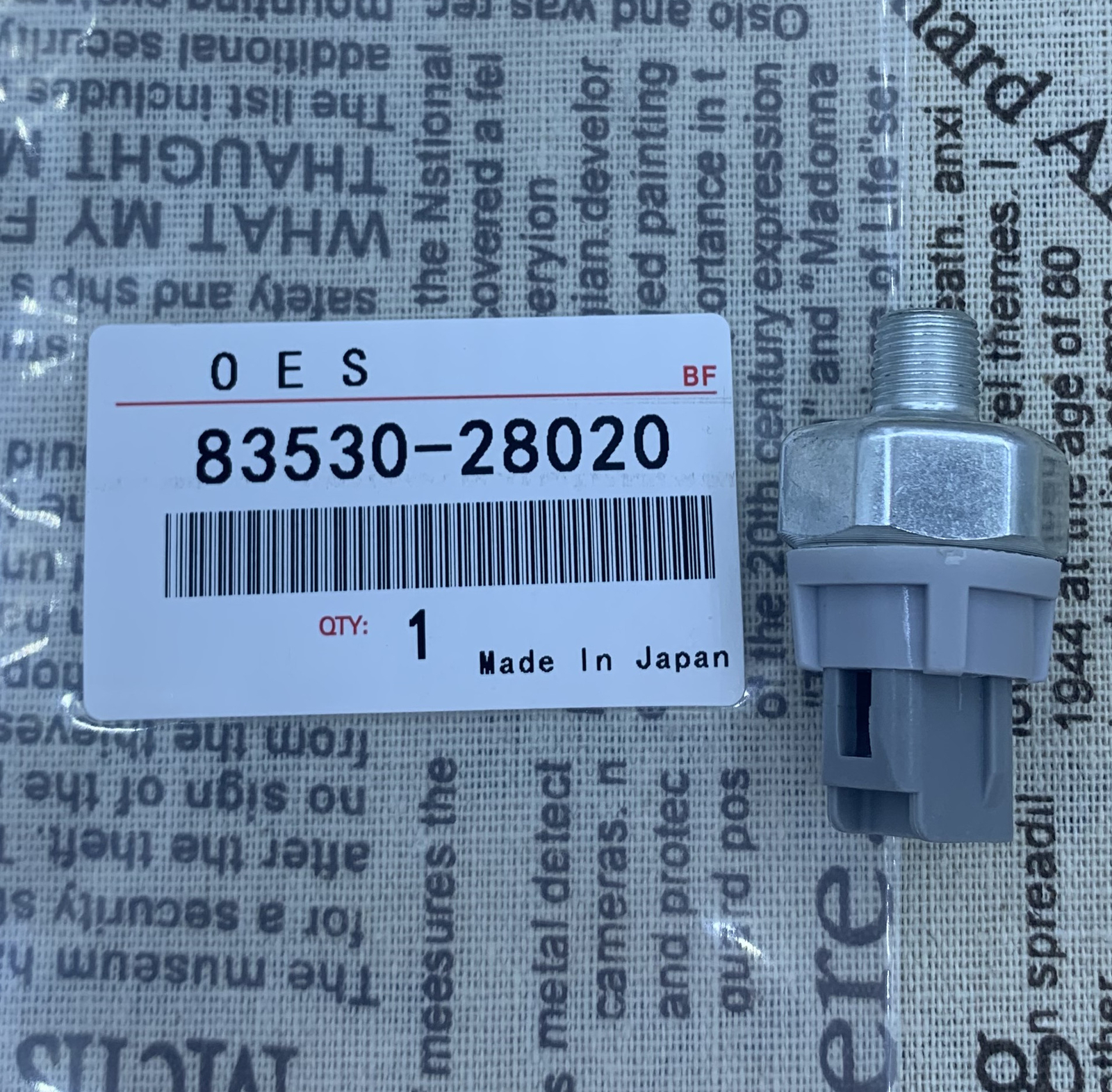 8353060020 Oil Pressure Sending Unit Switch for Toyota Prius Highlander ...