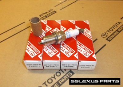 Toyota Camry (1992-1996) OEM SPARK PLUG SET (Qty 4) PK20R11 / 90919 ...