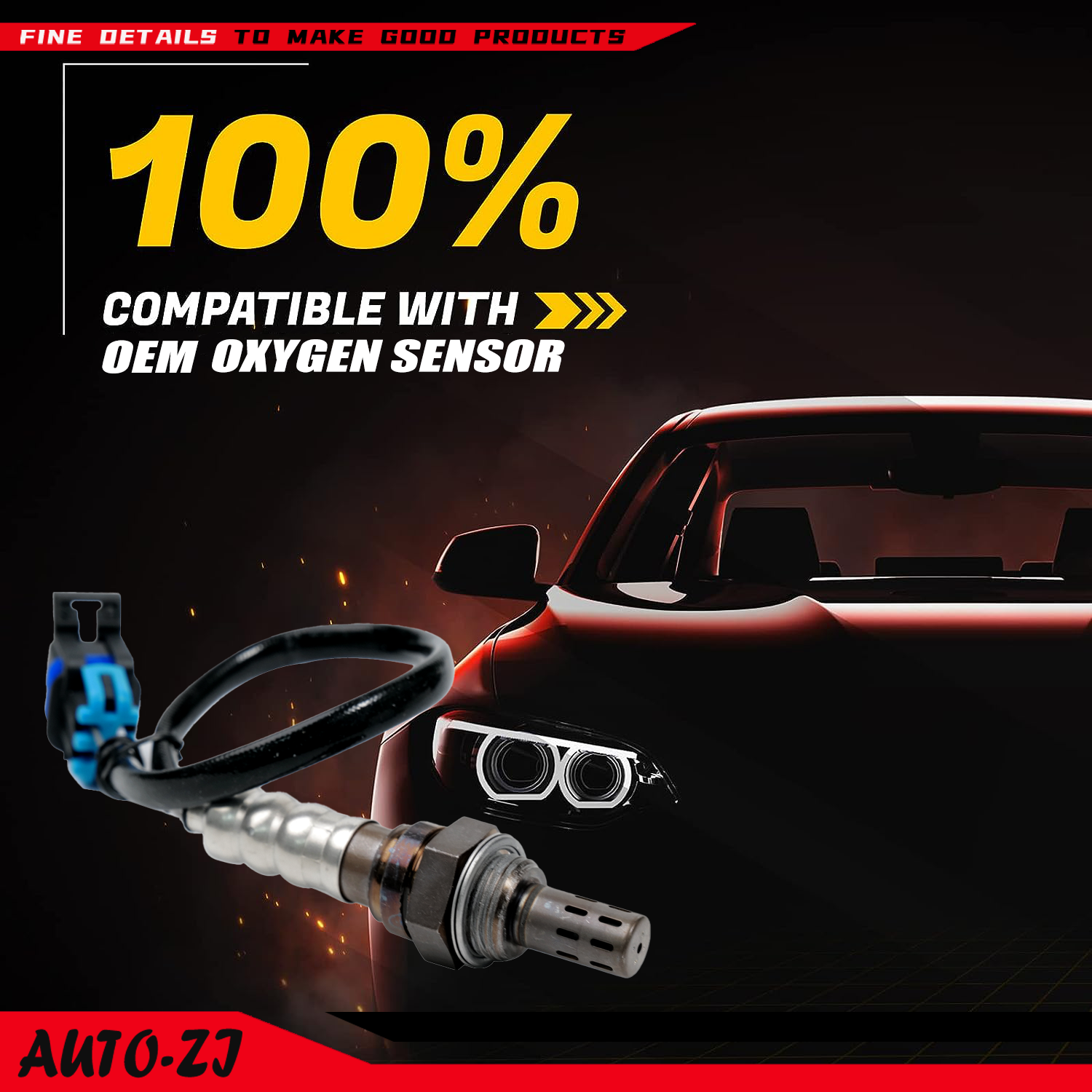 2X Downstream OEM O2 Oxygen Sensor for GMC Savana Chevy Silverado 1500 ...