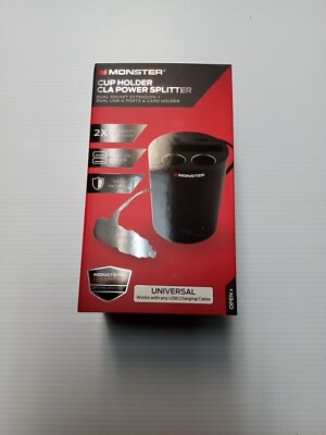 Cup Holder Cla Power Splitter Monster | eBay