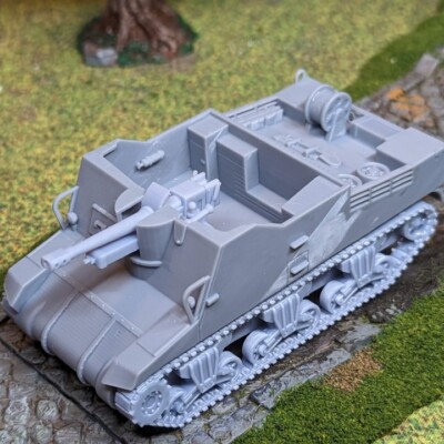 28mm scale, Bolt Action compatible, M7 Sexton SPG, Canada, WW2 ...