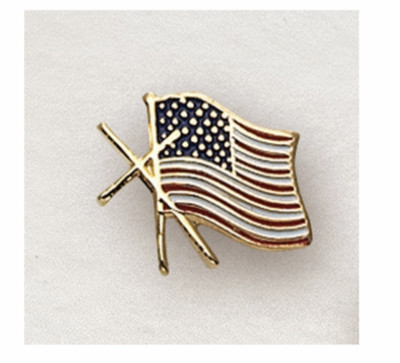 AMERICAN FLAG AND CROSS ENAMELED CHENILLE LAPEL PIN BRAND NEW | eBay