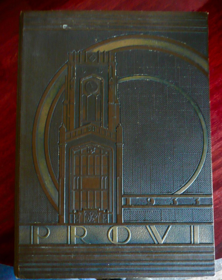 Proviso Township High School 1933 Yearbook The Provi Vtg Book Maywood ...
