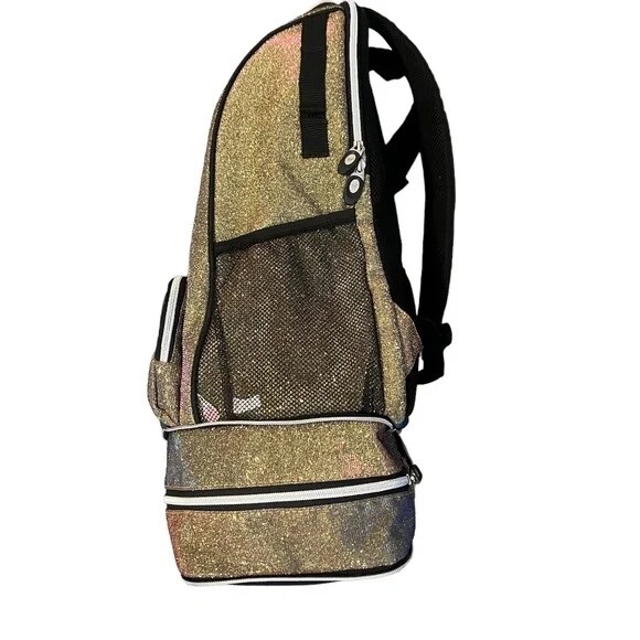 Varsity Spirit Glitter Game Day Backpack - Gold | eBay